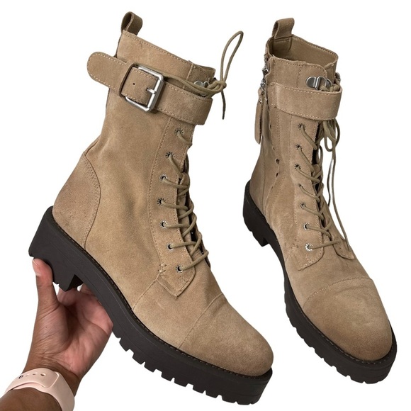 Sam Edelman | Shoes | Sam Edelman Junip Lug Sole Combat Boot Safari Tan ...